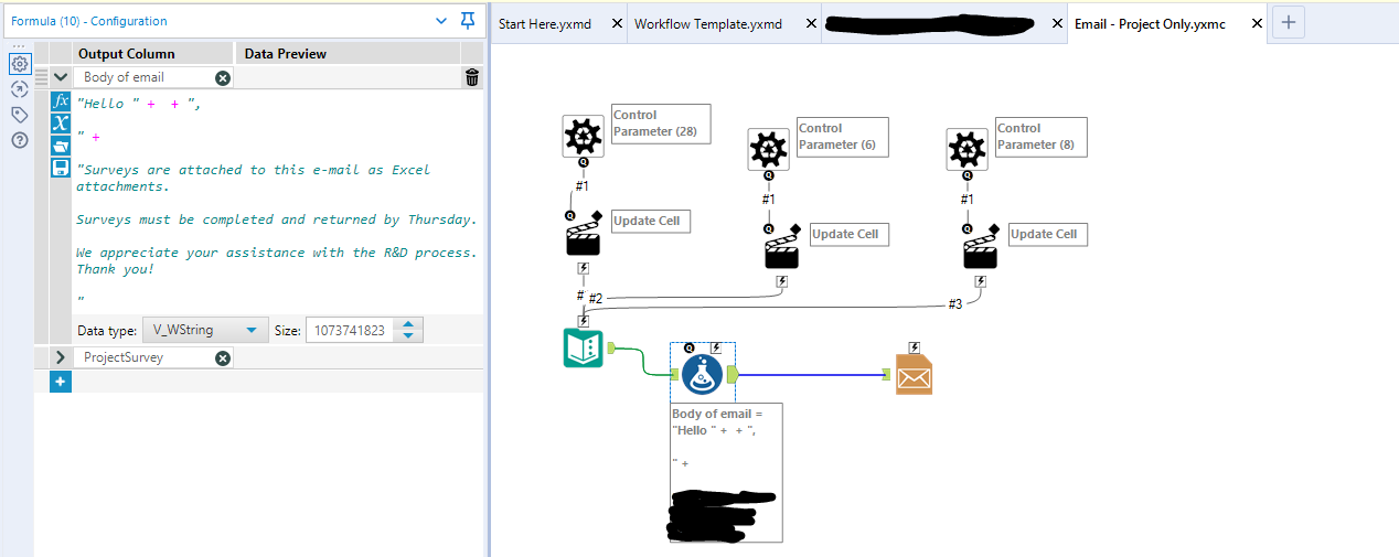 Solved E Mail Tool Issues With Body Of E Mail Text Alteryx Community